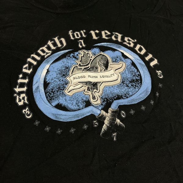 Vintage Strength For A Reason "Blood, Faith, Loyalty" T-Shirt ...