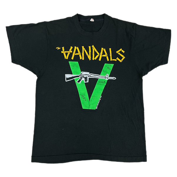 Vintage The Vandals "Peace Thru Vandalism" Zed Long Beach T-Shirt ...