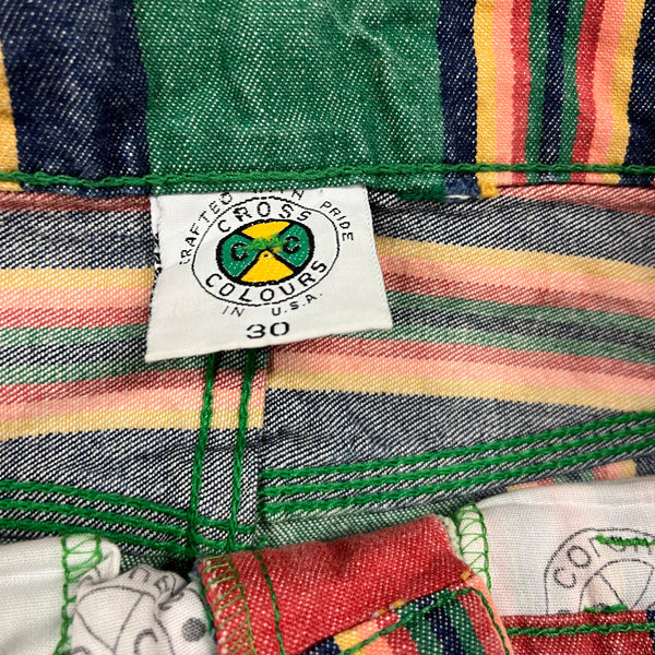 Vintage Cross Colours "Striped" Pants - jointcustodydc