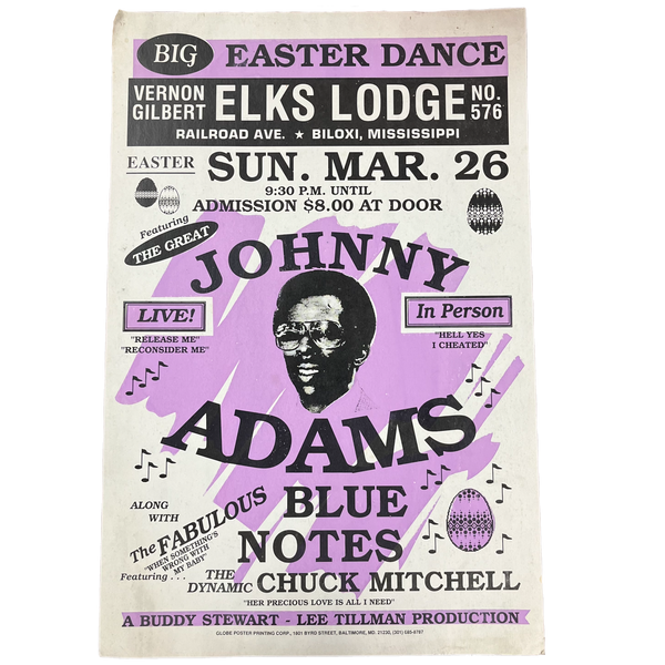 Vintage Buddy Stewart Lee Tillman Production Big Easter Dance Johnny A ...