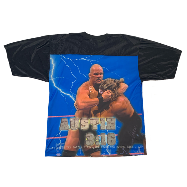 Vintage Original Stone Cold “The Bottom Line” Jersey - jointcustodydc